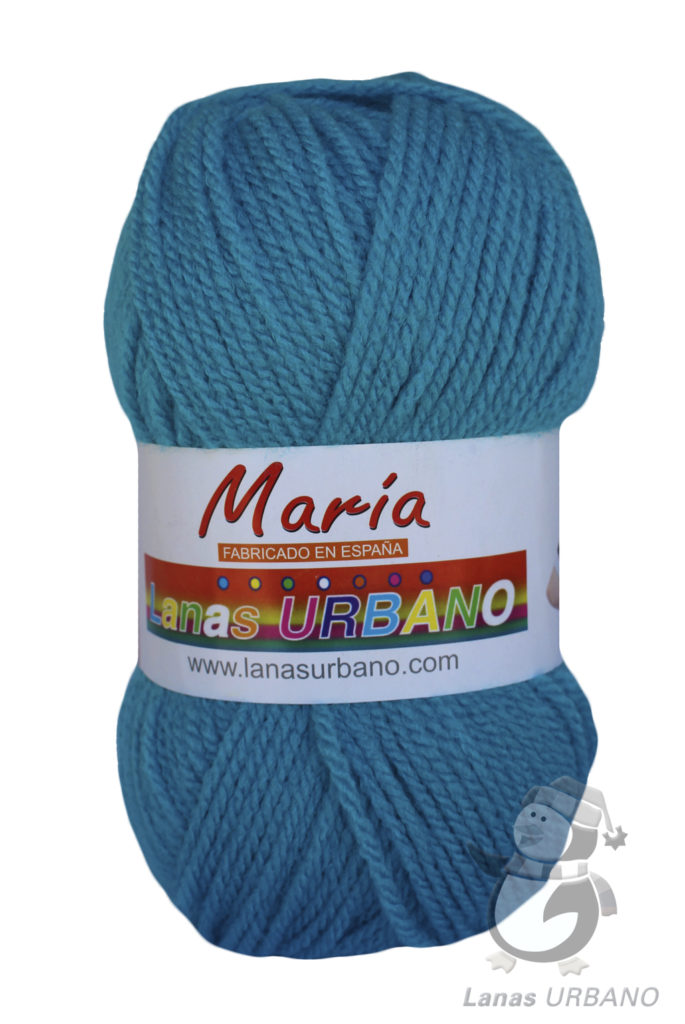 Maria – Color 019 (Azul Turquesa) – Lanas Urbano